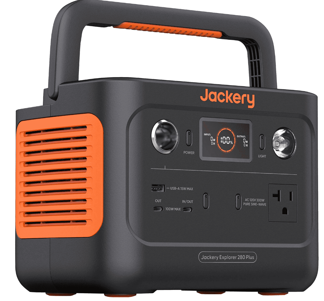 (Certified Refurbished) Jackery Explorer 280+ Portable Power Station ...