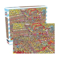 Aquarius Where's Waldo 3000-Piece Jigsaw Puzzle, 32 x 45 inches ...