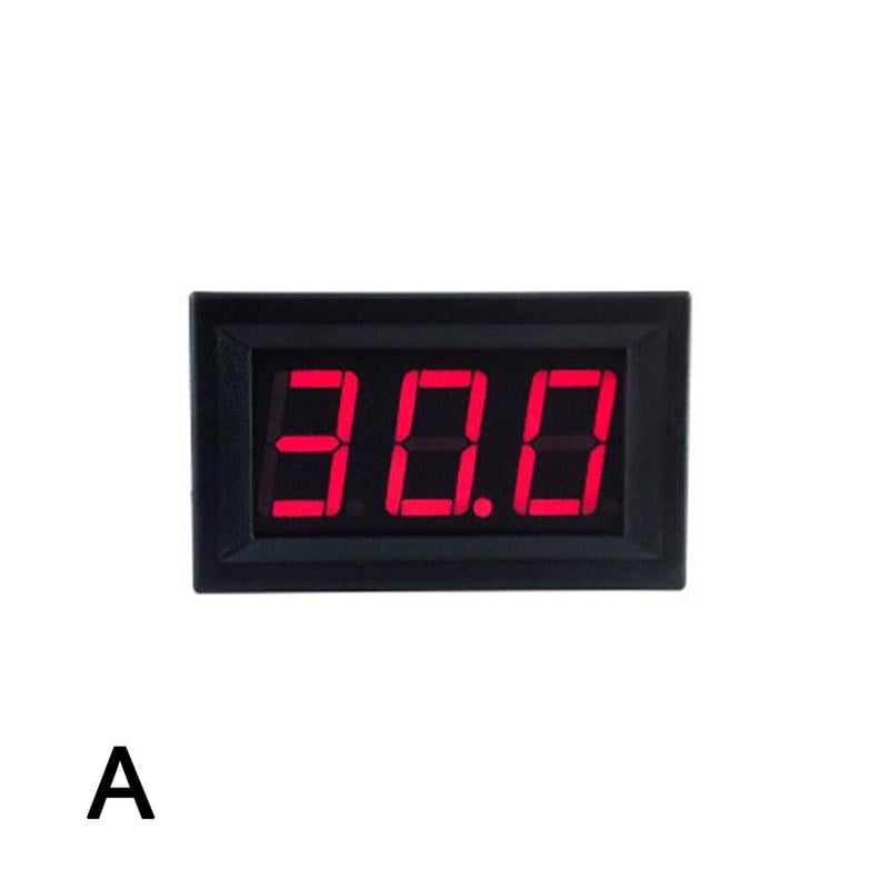 Mini DC4.5V-30V LED Panel Volt Voltage Meter Digital Voltmeter Display ...