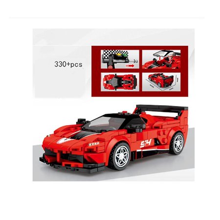 Racing Car City Speed Champions Sports Model Building Blocks Diy Bricks ...
