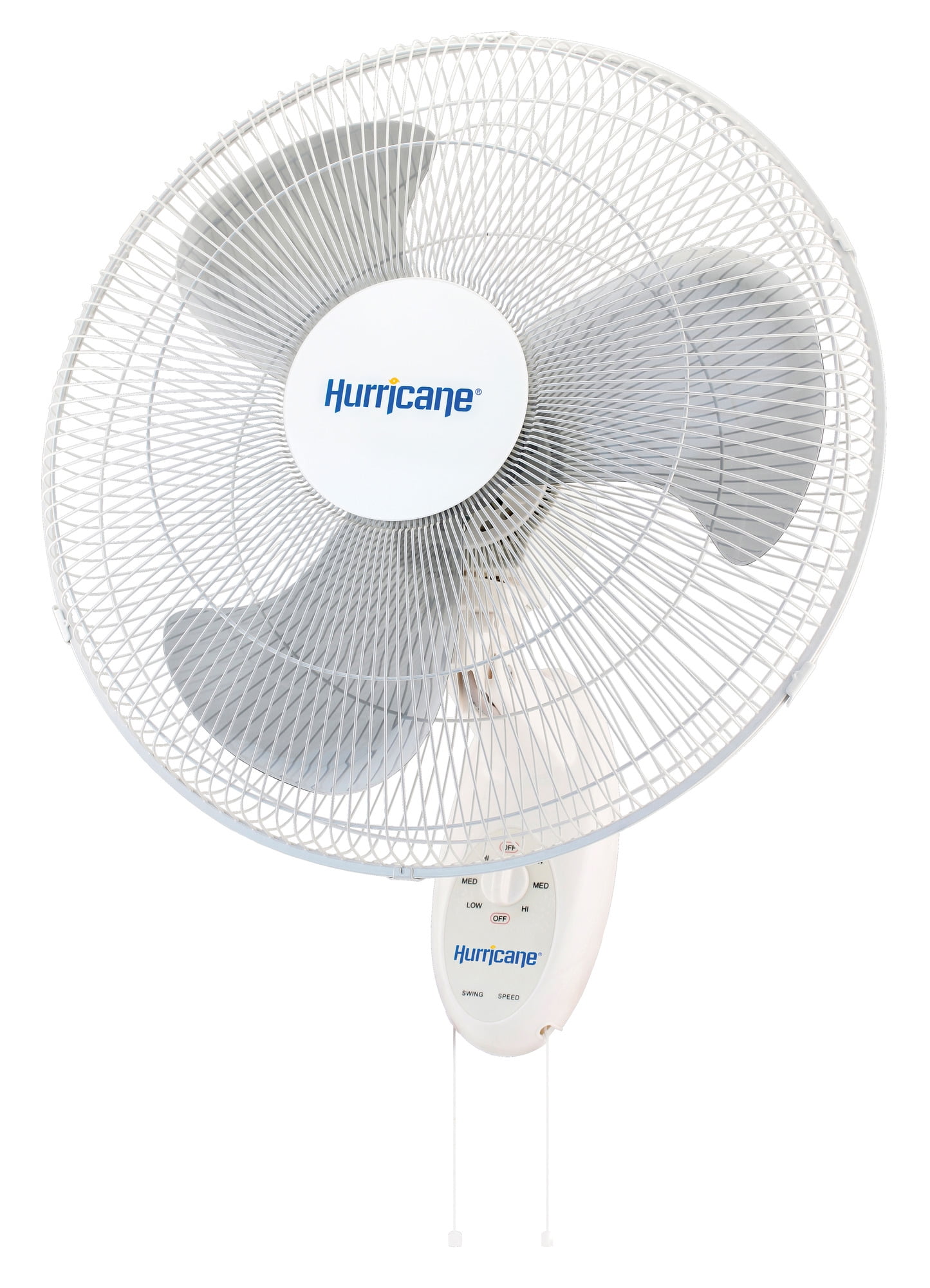Hurricane Supreme 18 Inch Oscillating Wall Mount Fan, White - Walmart.com