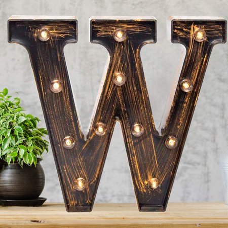 Vintage Light Up Marquee Letters with Lights \\u2013 Illuminated ...