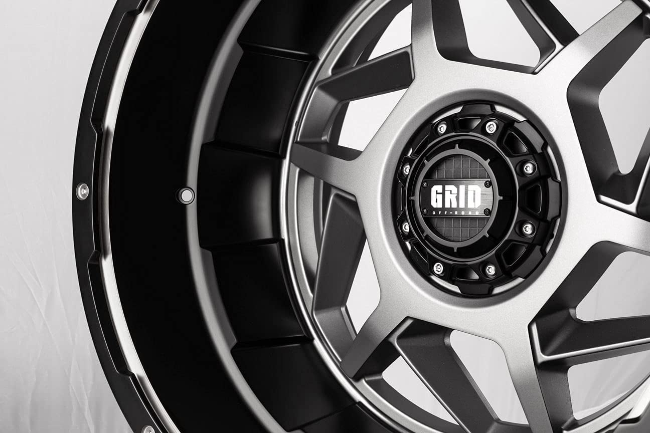 Grid Off-Road GD14 Custom Wheel for 20x9 inch Matte Anthracite w/ Matte ...