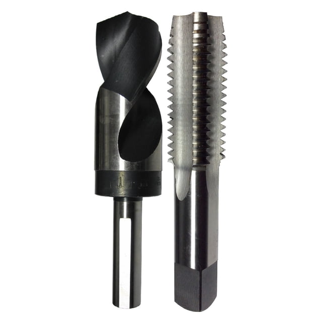 m22 X 1.5 High Speed Steel Plug Tap and 20.50mm High Speed Steel 1/2 ...