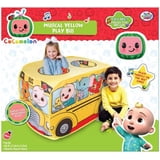 CoComelon Playhouse Musical School Bus Tent for Toddlers, Indoor ...