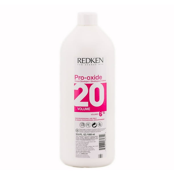 Redken Pro-Oxide Cream Developer - 20 Volume / 33 oz - Pack of 1 with ...
