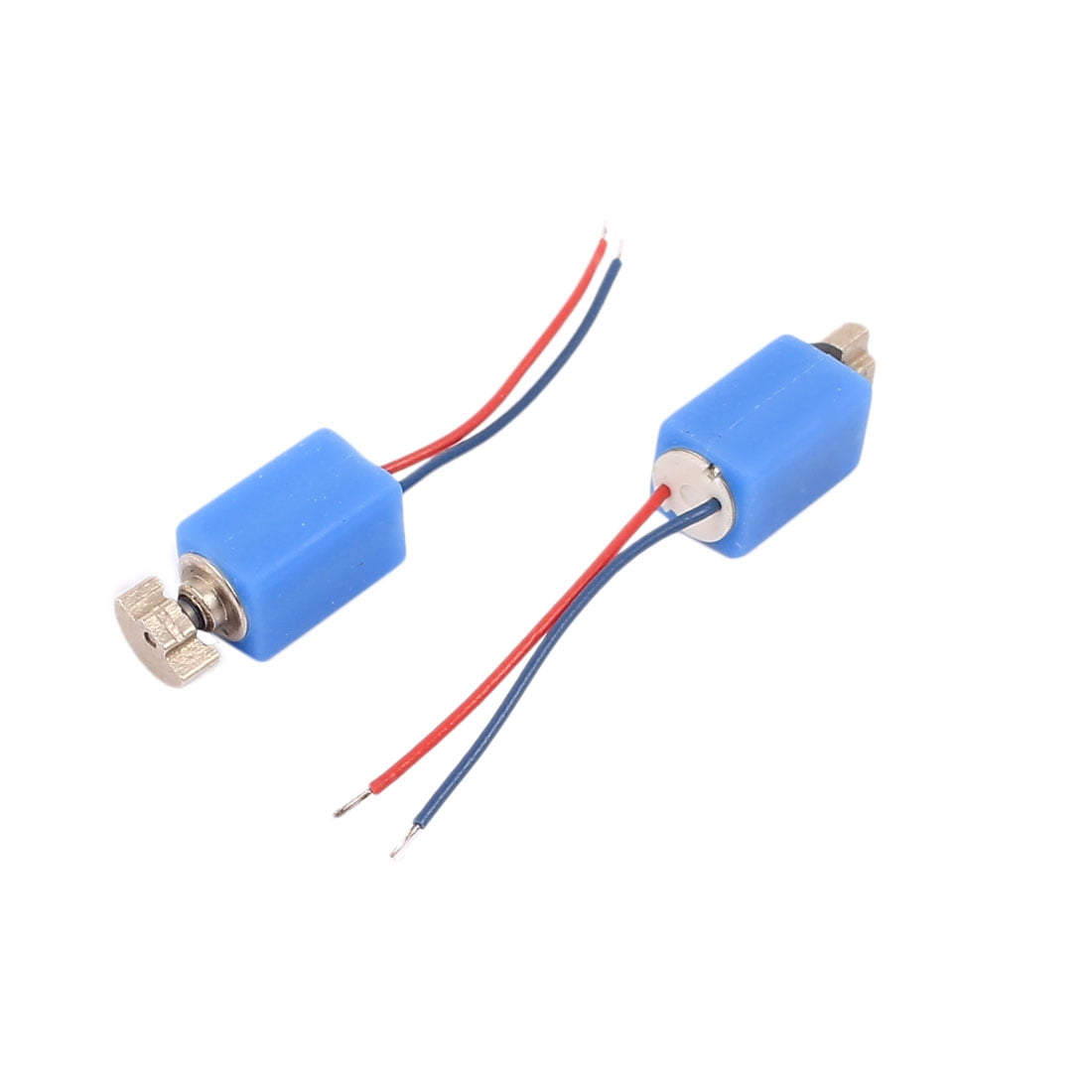 12 Pcs DC 3V 4 x 8mm 3500RPM Mini Vibration Motor Blue for Cell Phone ...