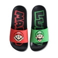 Nintendo Little & Big Boys Mario and Luigi Soccer Slides - Walmart.com