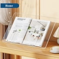 Acrylic Book Stand for Reading,Portable Book Page Holder,Adjustable ...