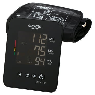 Equate 8000 Series Premium Upper Arm Cuff Blood Pressure Monitor ...