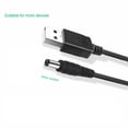 Simyoung 3.3FT USB to DC 5.5x2.1mm Barrel Jack Center Pin Positive ...