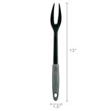 2 X Heat Resistant Nylon Fork 2 Prong Meat Serving Cooking Utensil ...