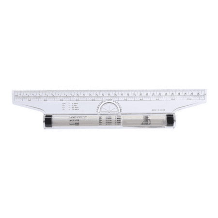 CARBONLIKE 30cm Rolling Parallel Ruler Professional Parallel Roller ...