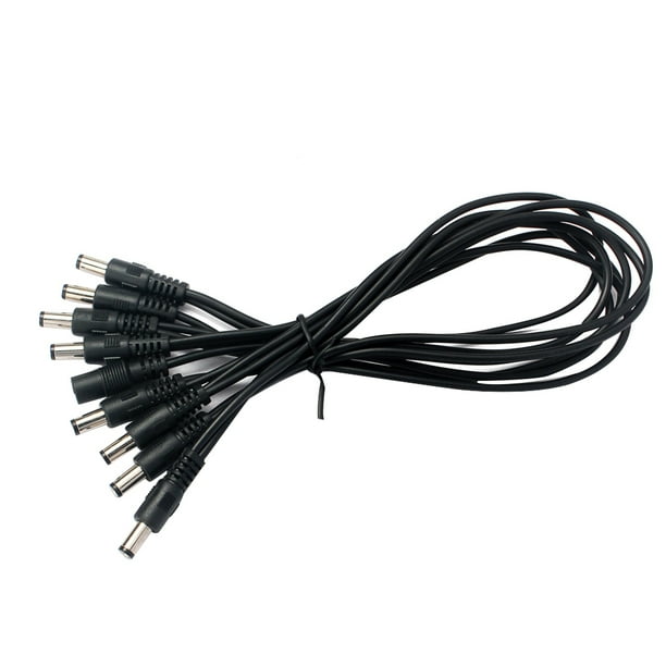 8 Ways Daisy Chain Cable Cord Copper Wire Guitar Effect Pedal Power ...