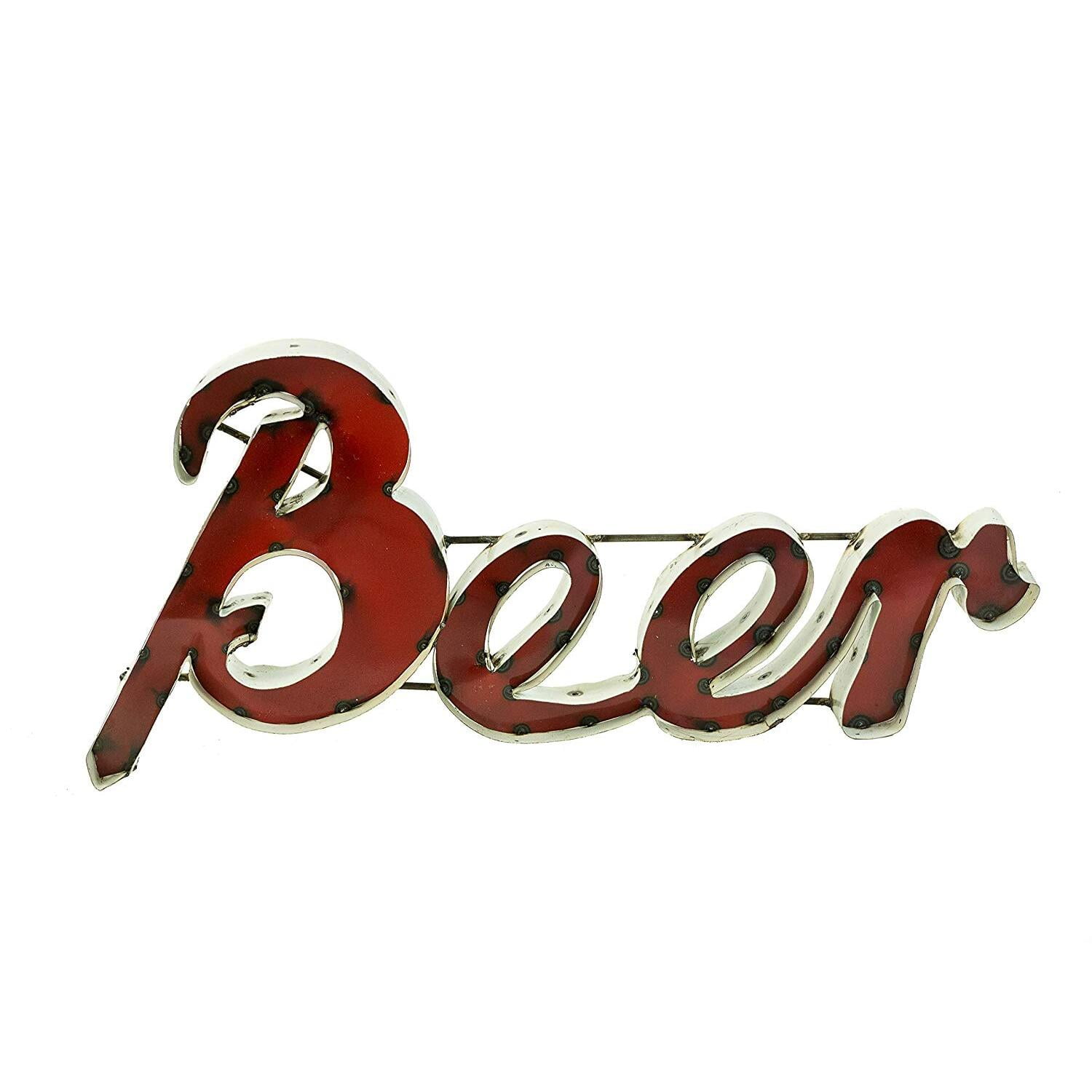 Rustic Arrow Beer Sign - Walmart.com