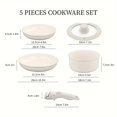 Aluminum Non-Stick Cookware Set, Induction Compatible, Detachable ...
