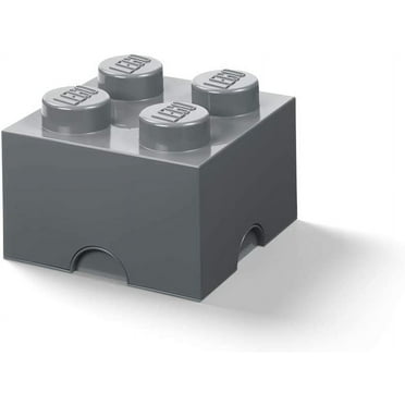 LEGO Storage Brick Toy Box, Bright Red - Walmart.com
