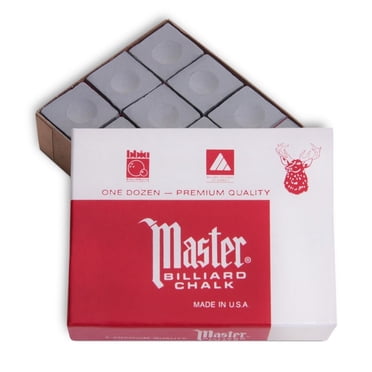 Exceed X-Chalk Pool cue Billiard Premium Chalk - Blue - One Piece ...