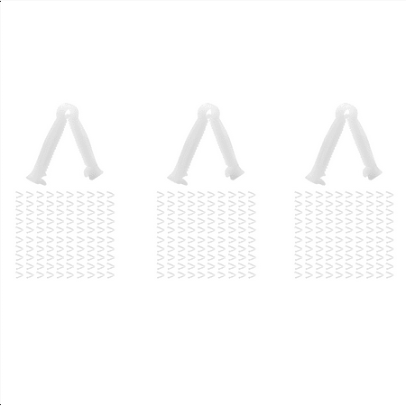 300 Pcs Pig Disposable Umbilical Cord Clip Clamps Hemostatic Disposable ...