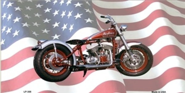 Indian Motorcycle License Plate - Walmart.com