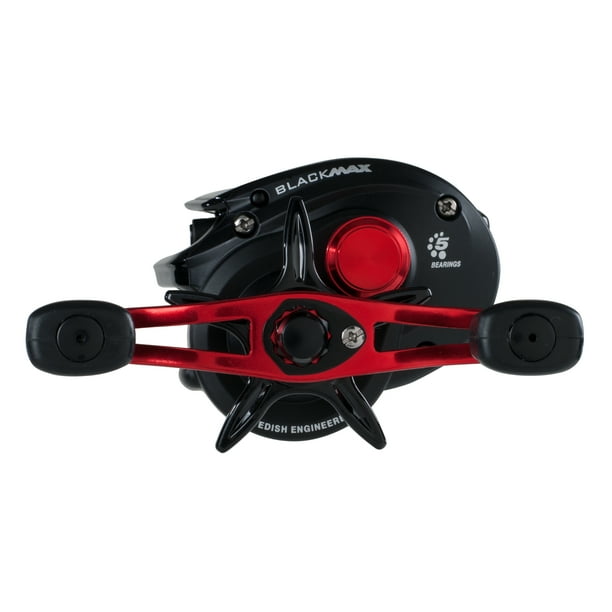 Abu Garcia Black Max Low Profile Baitcast Fishing Reel - Walmart.com - Walmart.com
