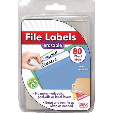 Toolbox Organizational Magnetic Labels by DCM Solutions (Black, 0.75"H ...