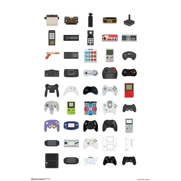 Video Game Rules Poster Print (22 x 34) - Walmart.com