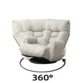 360 Degree Swivel Floor Chair, Adjustable Head and Waist, Game Chair ...