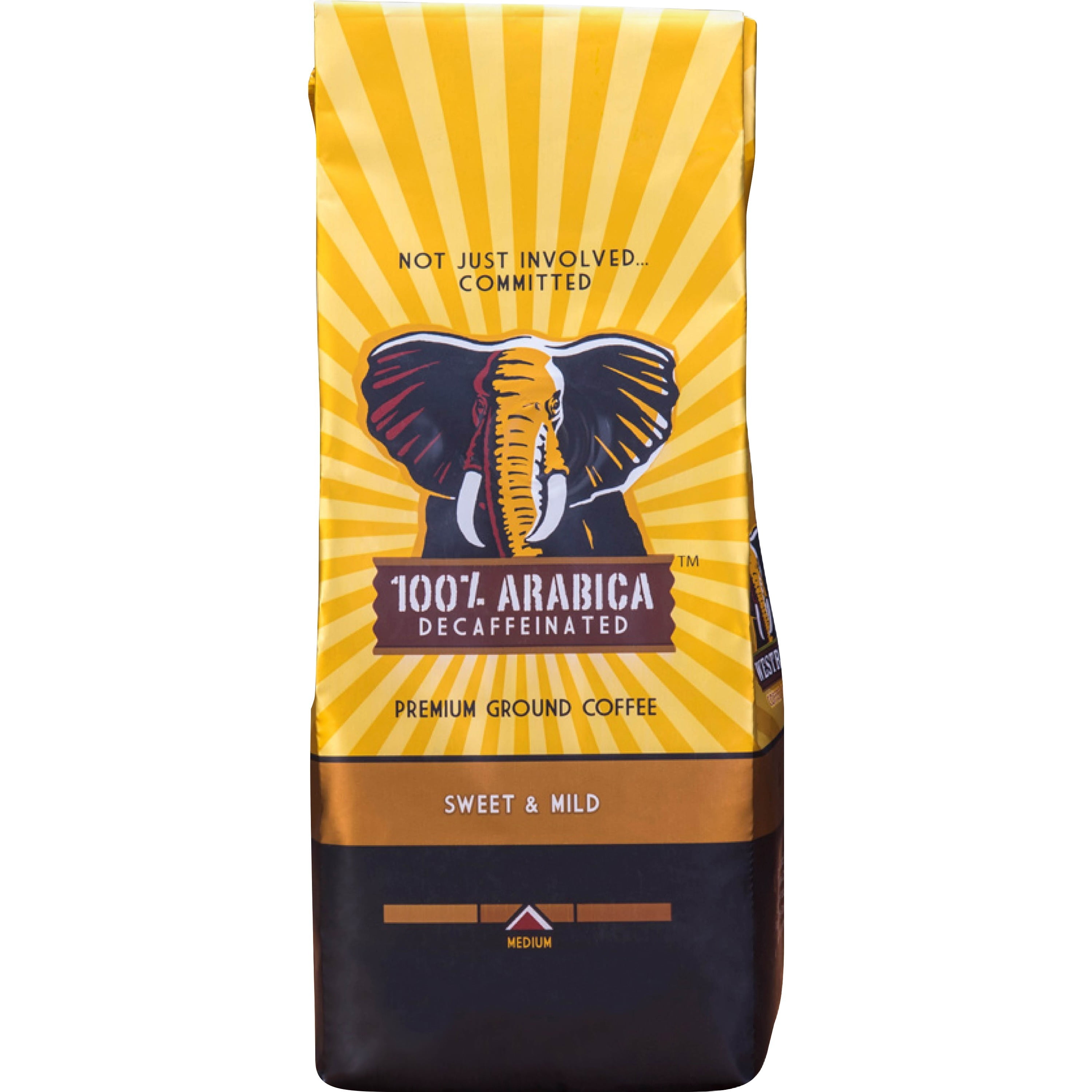 Coffee 100 Percent Arabica Decaffinated Ground Coffee - Walmart.com ...