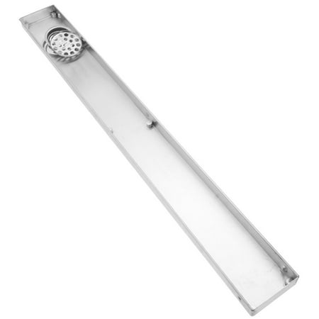 Stainless Steel Bathroom Floor Drain Linear Long Shower Waste Drainer ...