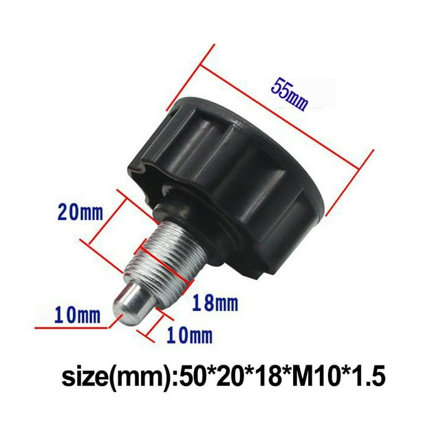 Exercise Bike Fitness Bicycle Pull Pin Spring Knob Locking Pin Screw M16 M 18 - Walmart.com