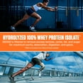 Free Shipping! Dymatize ISO100 Hydrolyzed Whey Isolate Protein Powder Dunkin Glazed Donut 20 ...