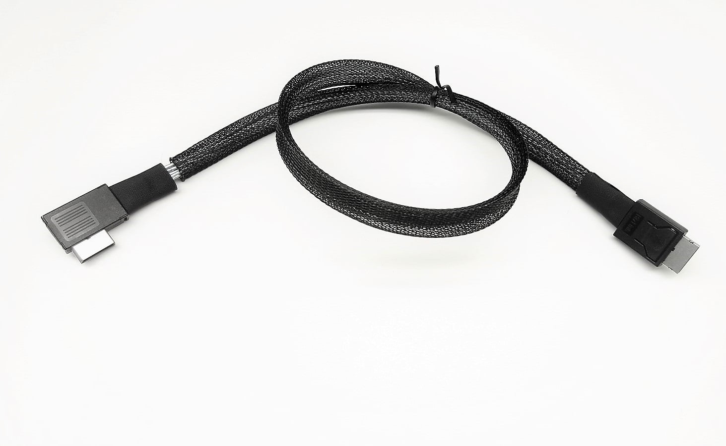 OCuLink SFF-8611 Male Plug to Straight Angled Male Cable Assembly -20 ...