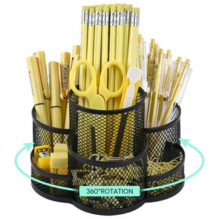 Innovative Storage Designs Desktop Organizer, 9 Compartments, Clear ...