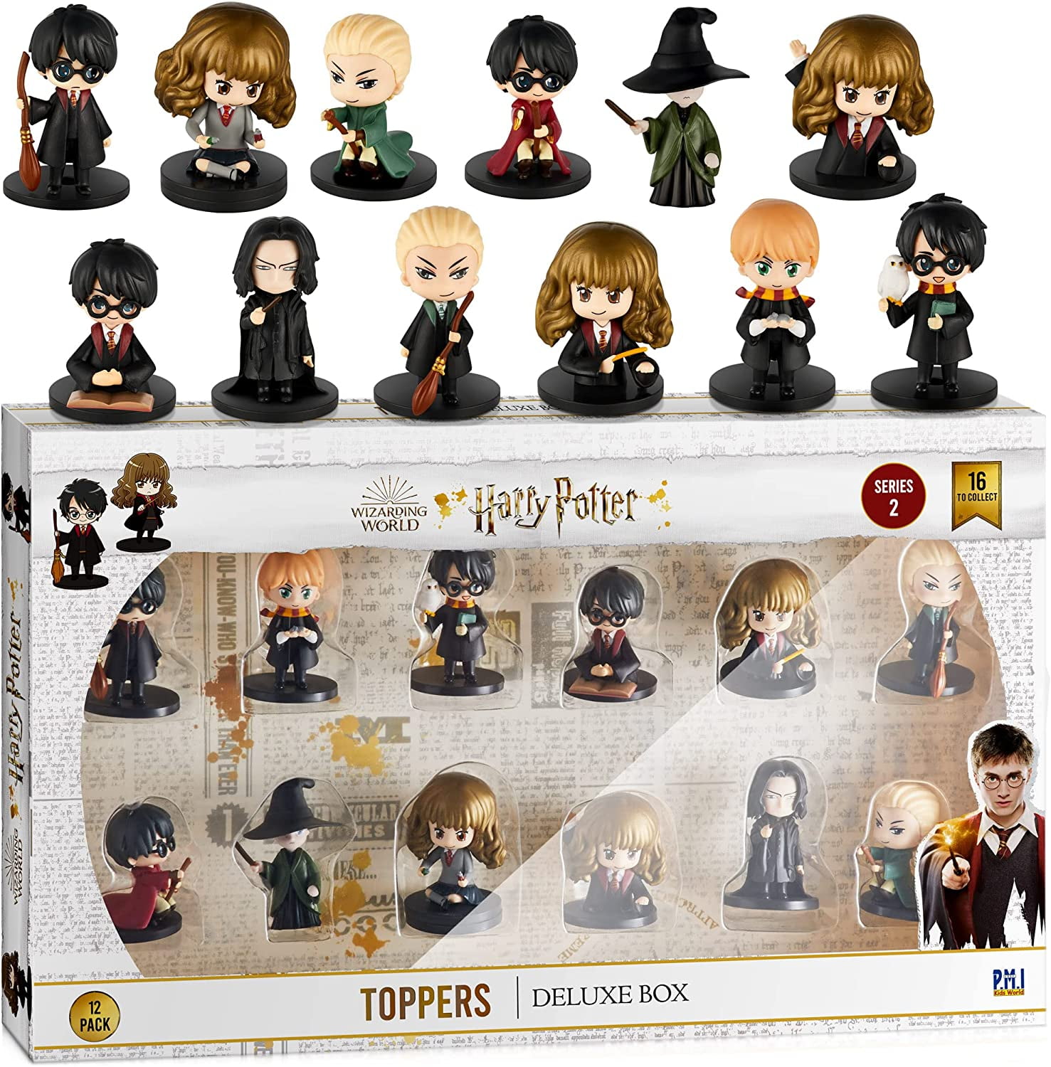 Harry Potter Pen/Pencil Toppers - 12 Pack Series 2 (Option B) - Walmart.com