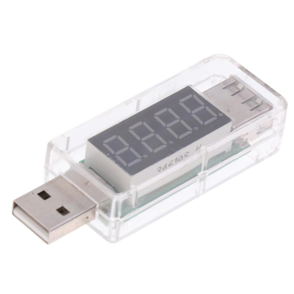 USB Digital Multimeter Power Meter Test Current/Voltage - Walmart.com