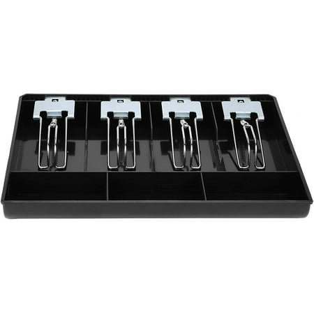 Cash Drawer Insert 4 Bills 3 Coins Register Drawer Insert Money Storage ...