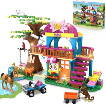 LEGO Friends 4-in-1 Environmental Awareness Building Toy Set with 8 ...