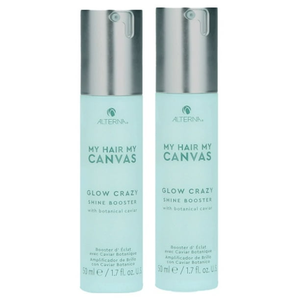 2 Pack - Alterna Haircare My Hair, My Canvas Glow Crazy Shine Booster ...