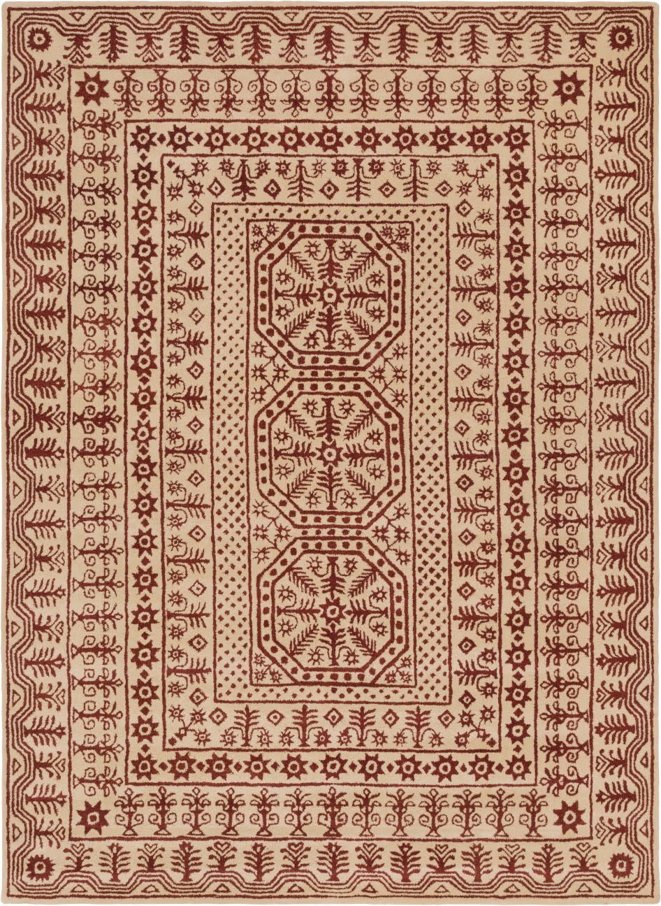Surya Smithsonian 8' x Area Rug 8' x 8' x 11' Red Neutral - Walmart.com