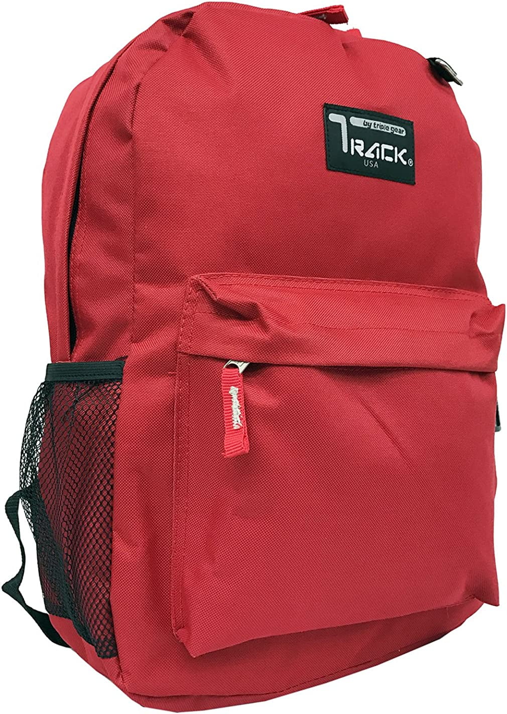 Track Backpack Bag Classic Everyday Pack Red - Walmart.com