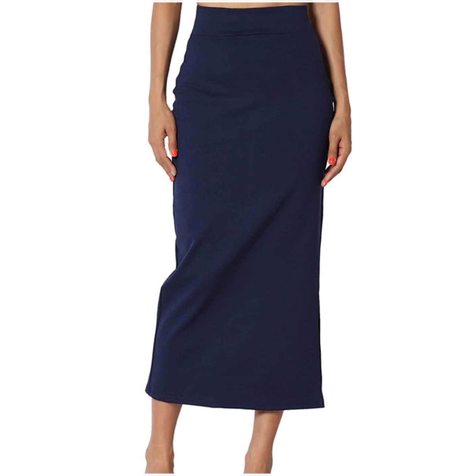 Click here for Tumotour Oversized Skirt For Women Solid Color Max... prices