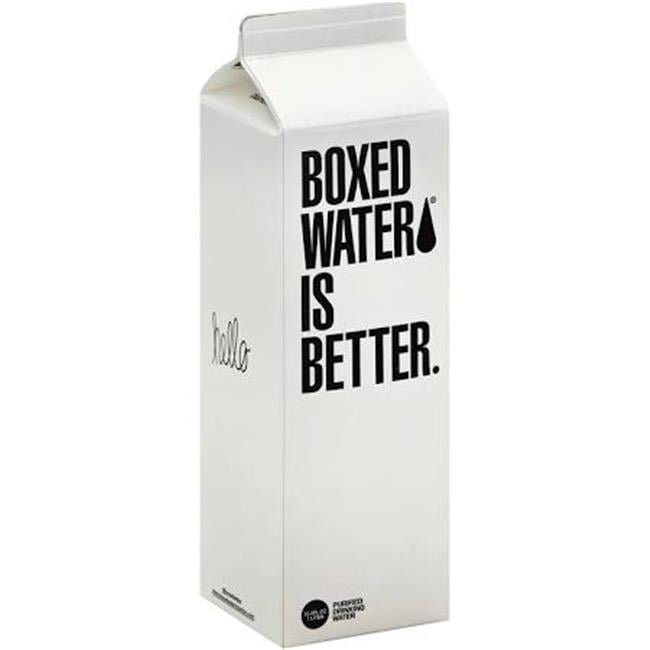 Boxed Water Is Better 33.8 fl oz Boxed Water is Better Purified ...