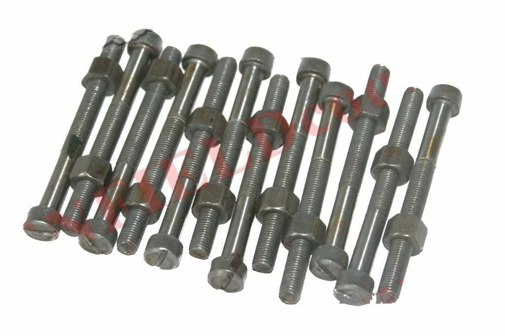Military Jeeps Rear Leaf Spring Center Bolt Set 12 Units For Willys M38 ...