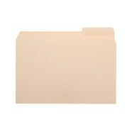 Business Source File Folder Letter 3/4" Exp. 14PT 1/3" 50/BX Manila ...