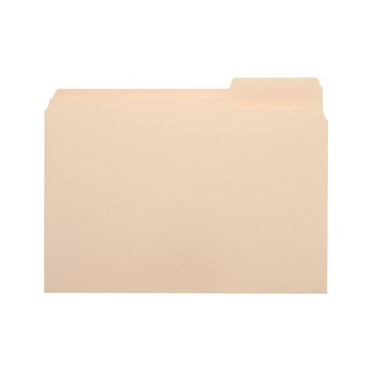 Business Source File Folder Letter 3/4" Exp. 14PT 1/3" 50/BX Manila ...