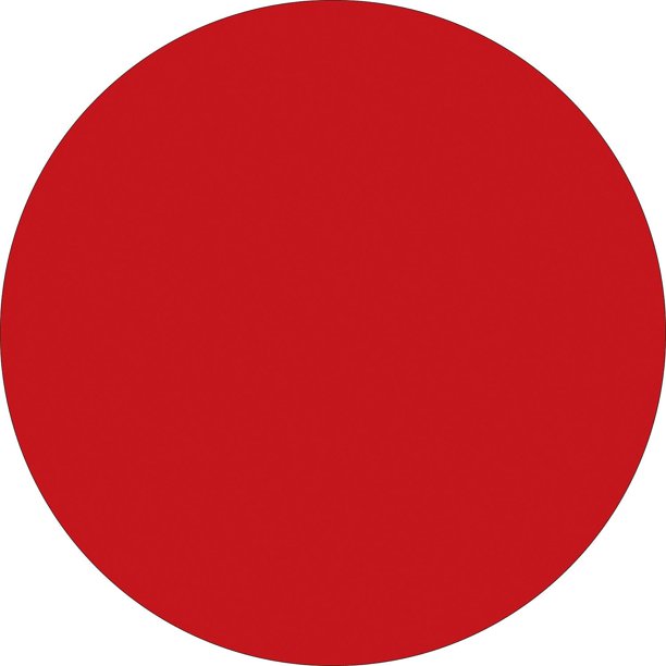 Tape Logic Inventory Circle Labels 1/2" Red 500/Roll DL690A - Walmart.com