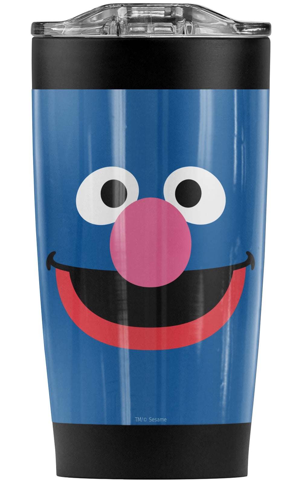 Sesame Street/Grover Face Stainless Steel Tumbler 20 oz Coffee Travel ...