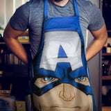 Captain America Cooking Apron | Superhero Kitchen Apron Perfect for BBQ ...