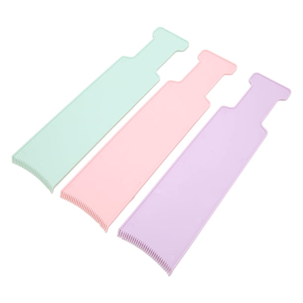 Balayage Highlighting Board, Curved Comb Teeth Balayage Tinting Paddle ...